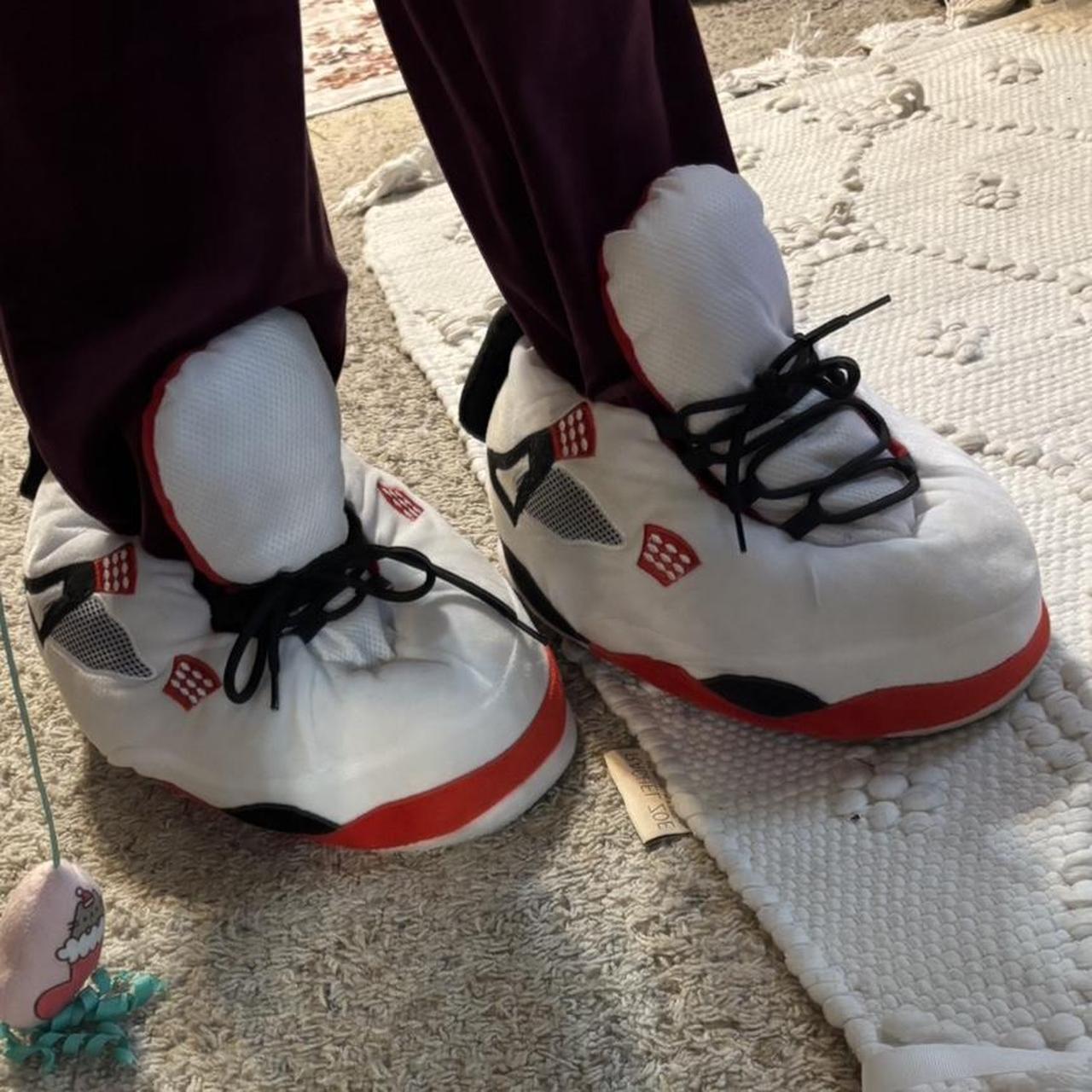 Coolest Jordans you’ve ever seen/slippers. Super... | Depop