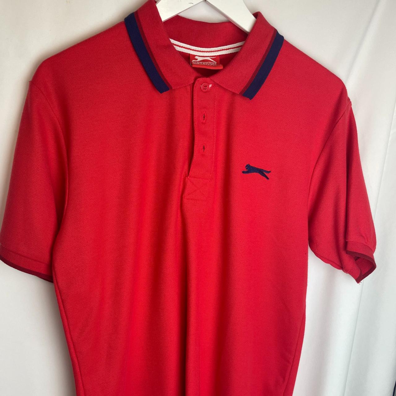 Slazenger - Red Polo Top - UK L | Depop
