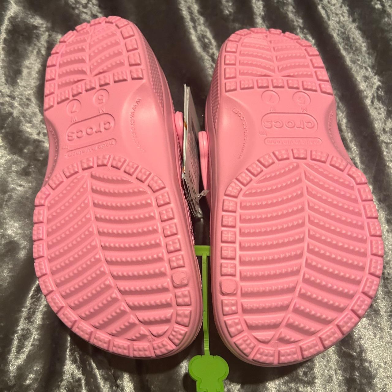 🌸 Brand New Pink Tweed Crocs 🌸 Size: Men’s 5 /... - Depop