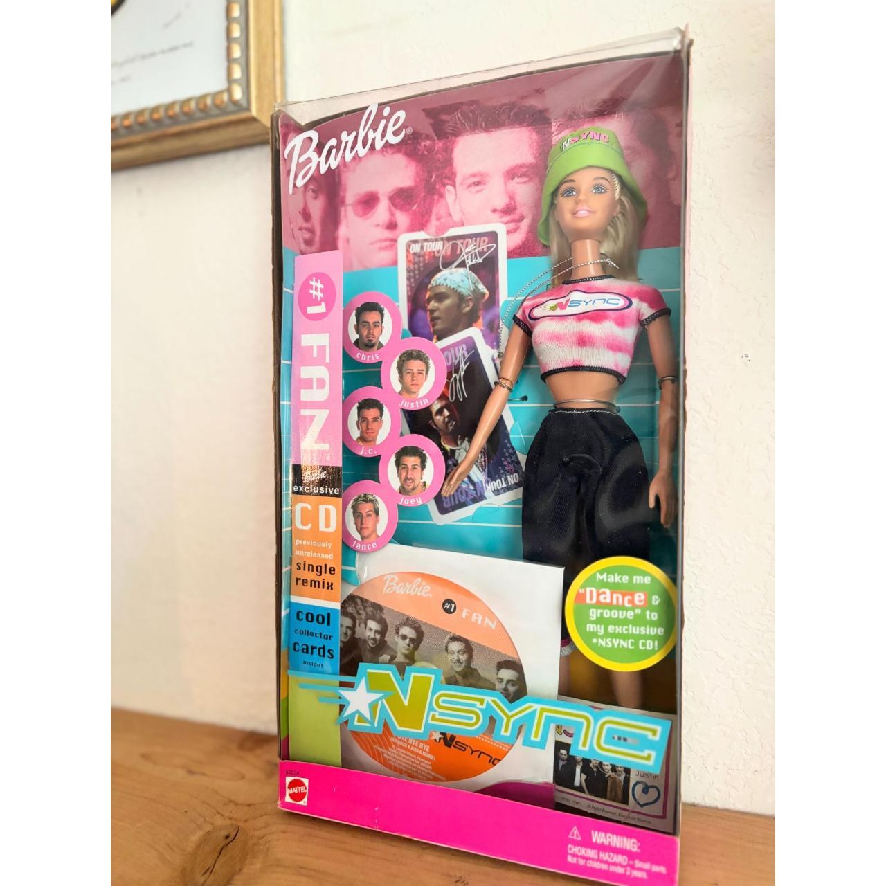 Vintage 2000 Y2K Barbie Nsync #1 Fan Doll Exclusive... | Depop