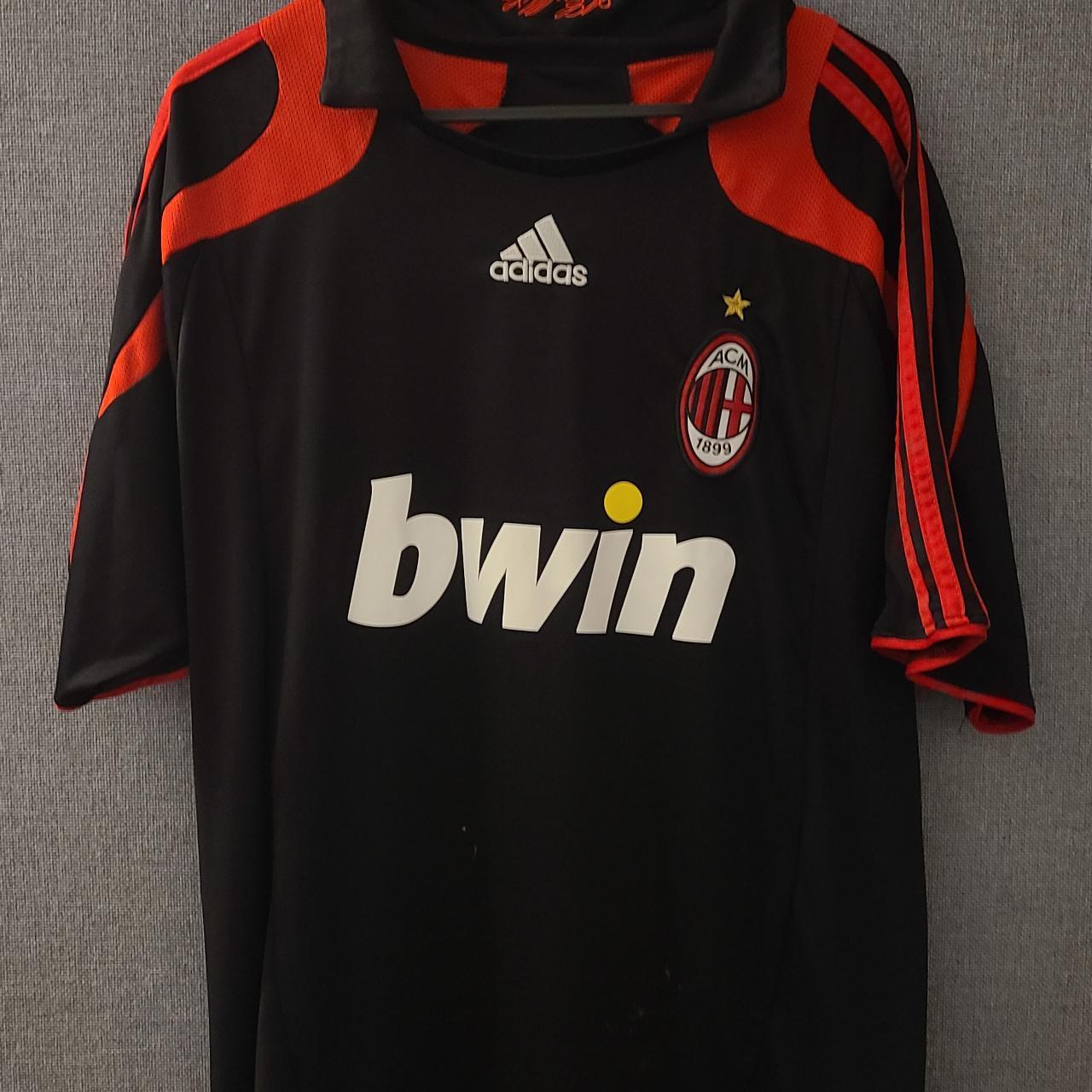 2007/08 Milan shirt with kaka some stains as... | Depop