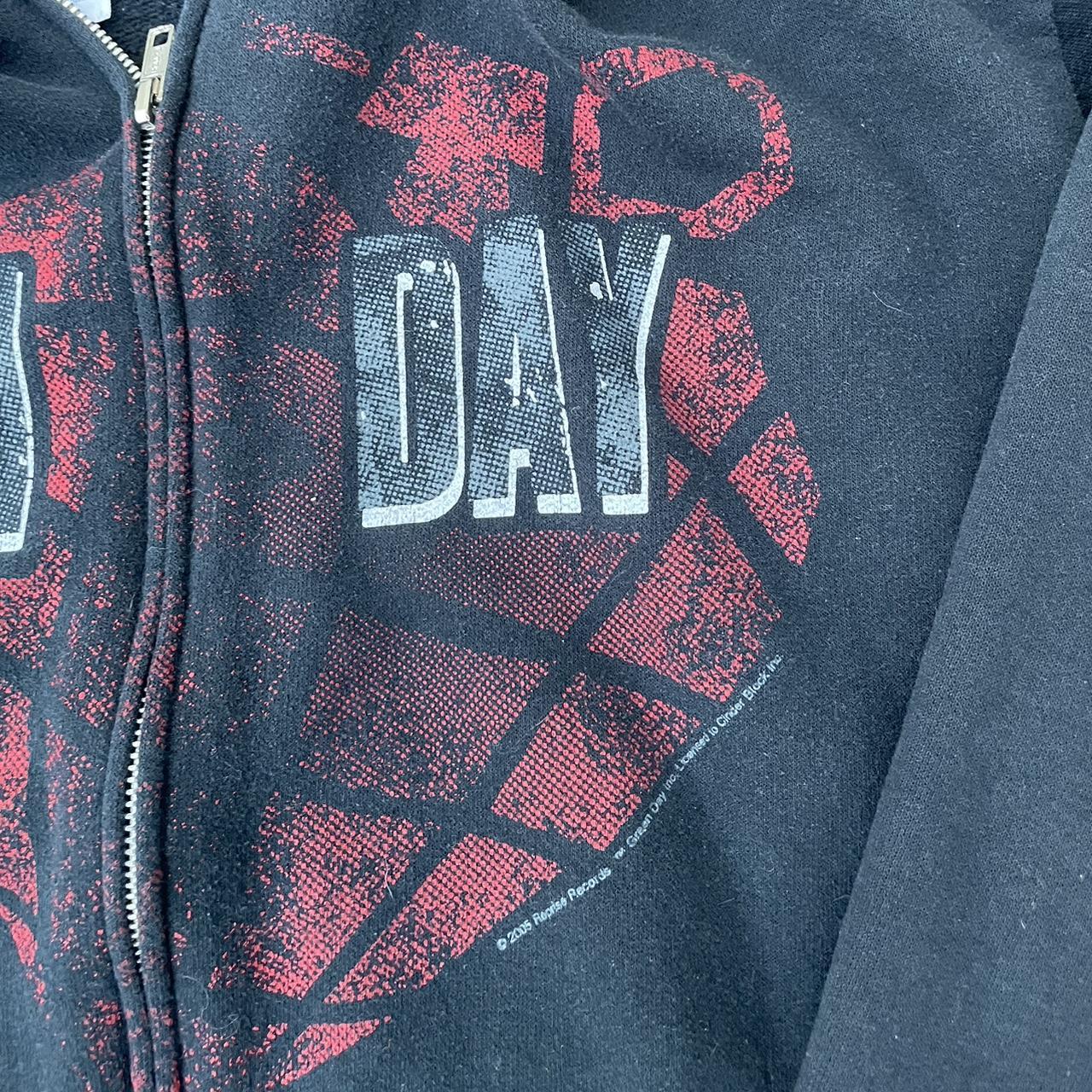 Green Day 2005 Hoodie Size M In good... - Depop