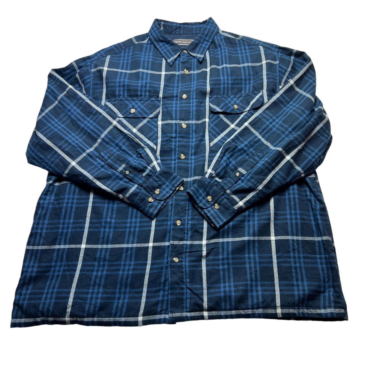 Flannel Shacket Thick lumberjack style flannel... - Depop