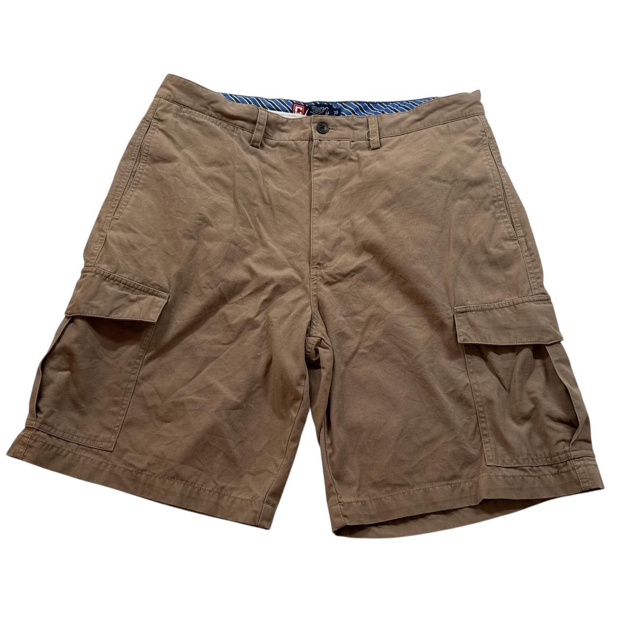 Chaps cargo shorts Brown/tan Label size... | Depop