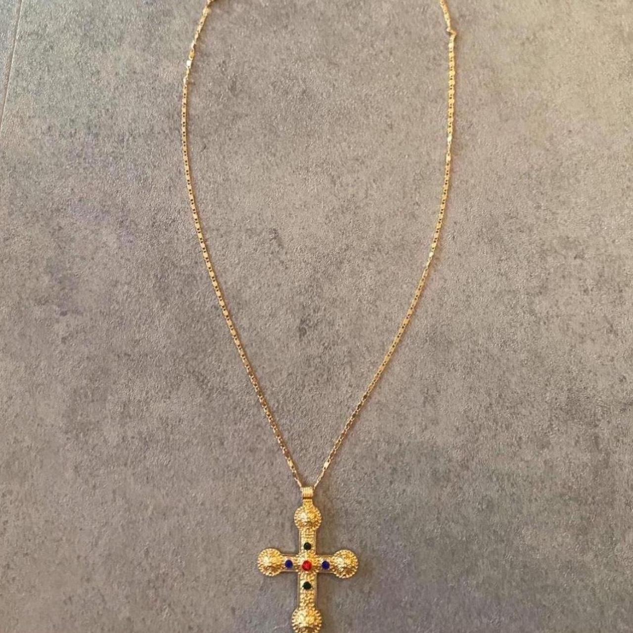 Gold bundle chains 4 pack 22-24 inch adjustable hmu... | Depop