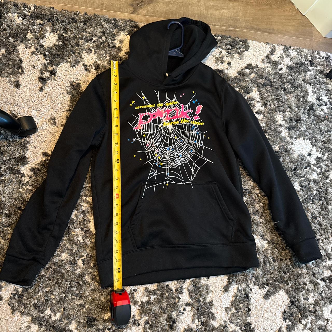 REP polyester sp5der hoodie just want it off my... | Depop
