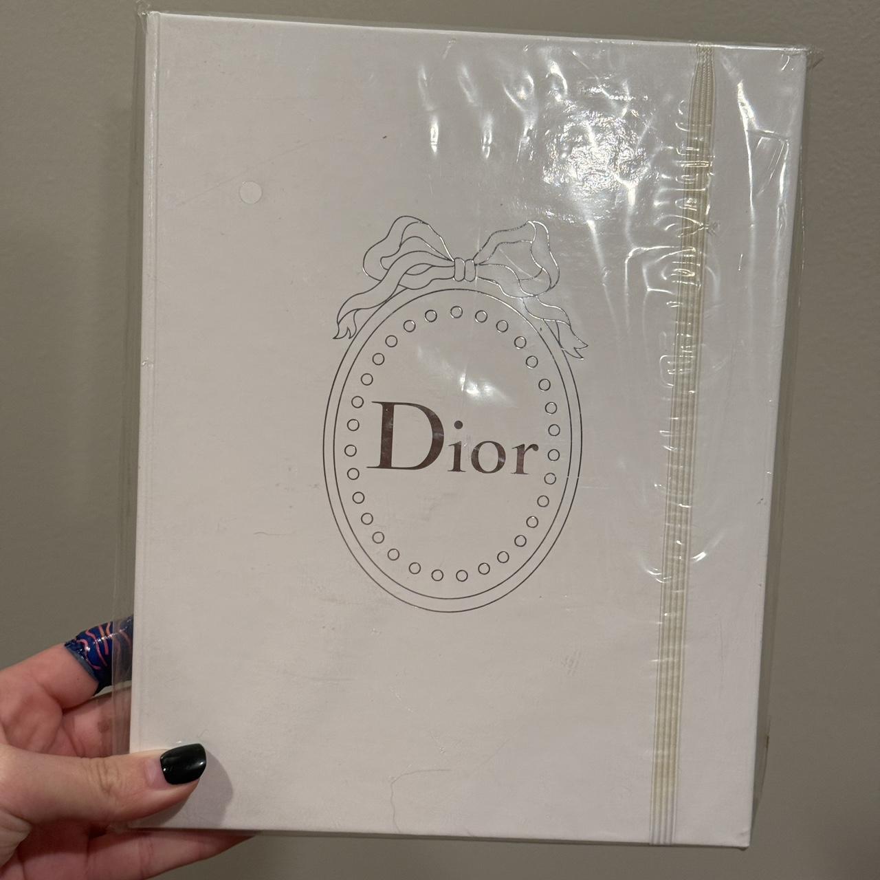 White Baby Dior Notepad + Pencil! - 100% authentic -... | Depop