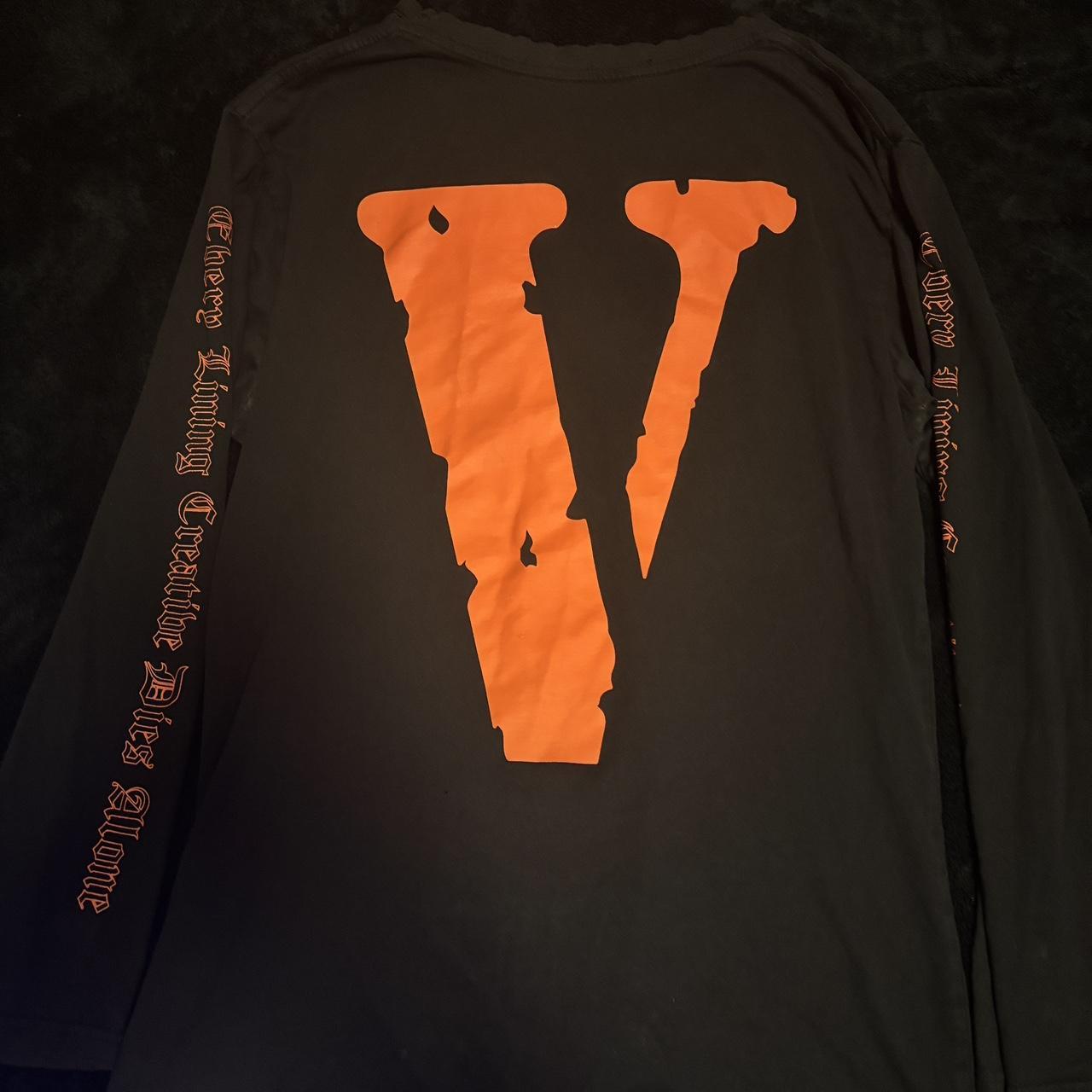 Off-White x Vlone Longsleeve Shirt Size XL * fits... | Depop