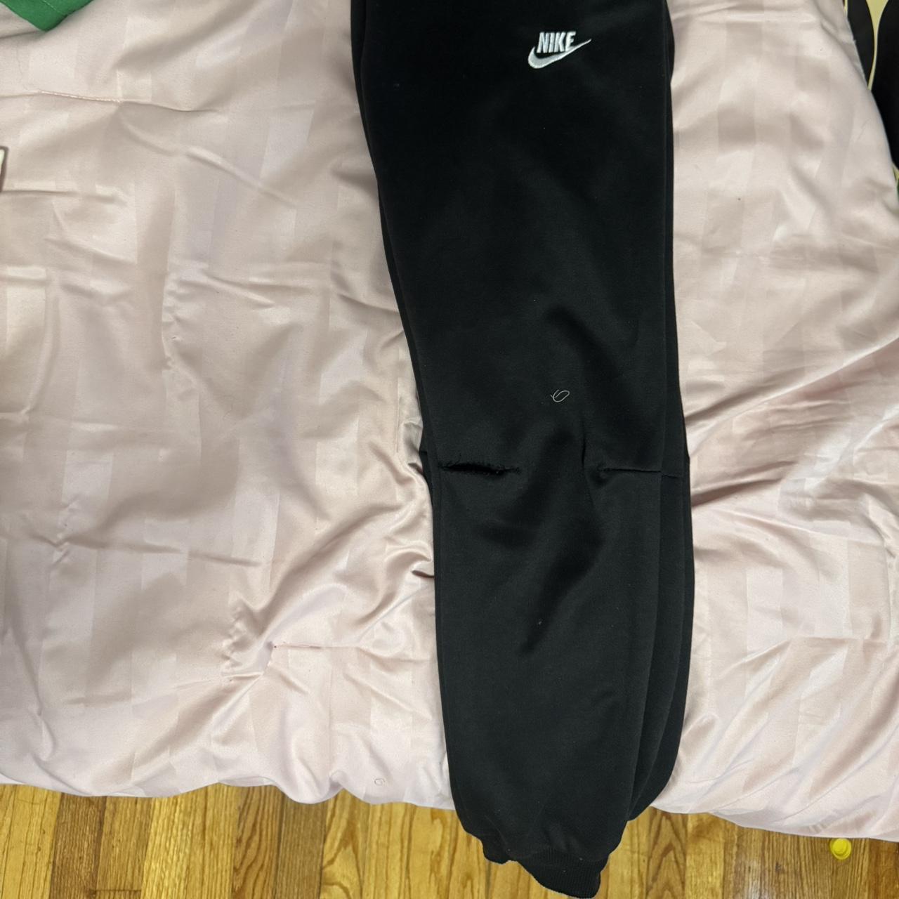 Black Nike Tech Joggers #niketech #nike - Depop