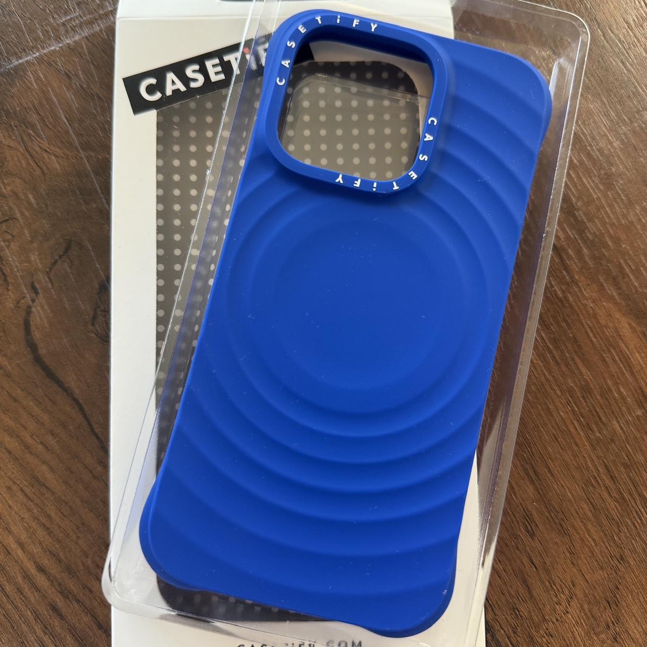 CASETiFY Ripple iPhone 16 Pro Max Case Cobalt Blue | Depop