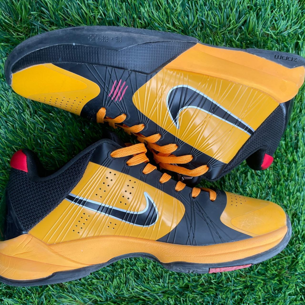 Nike Kobe 5 Protro yellow and black trainers “Bruce... | Depop