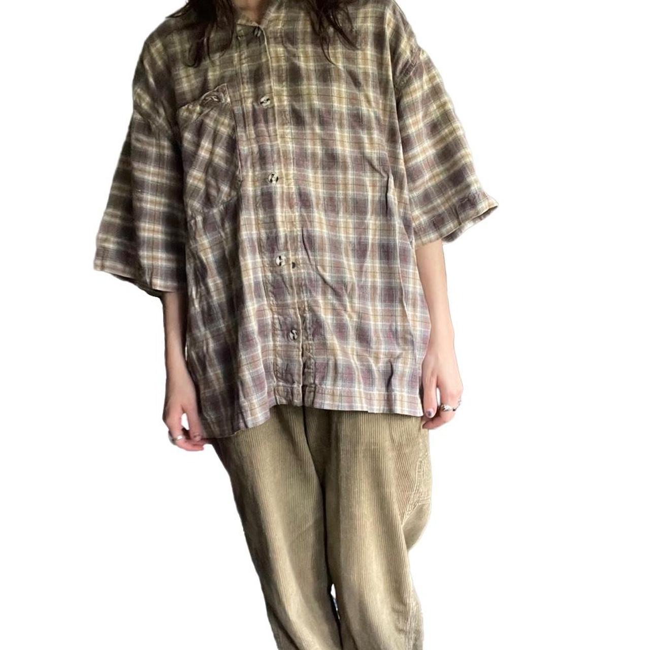 vintage oversized rusty brand flannel in... - Depop