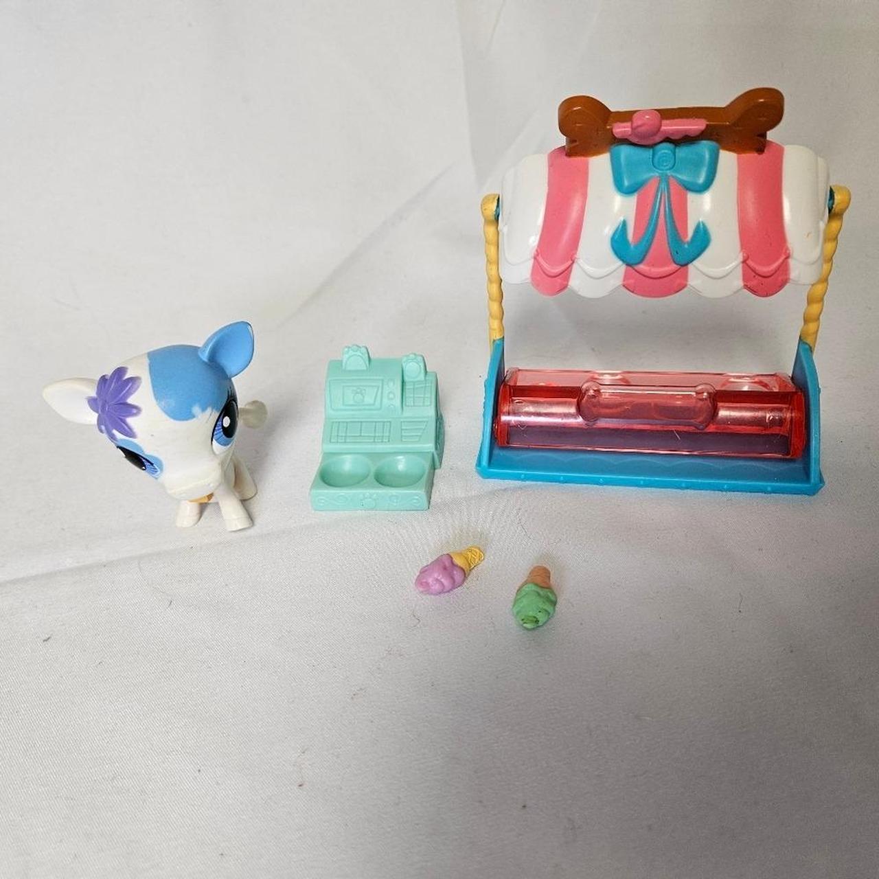 Littlest Pet Shop Ice Cream Frenzy Set LPS ice... | Depop