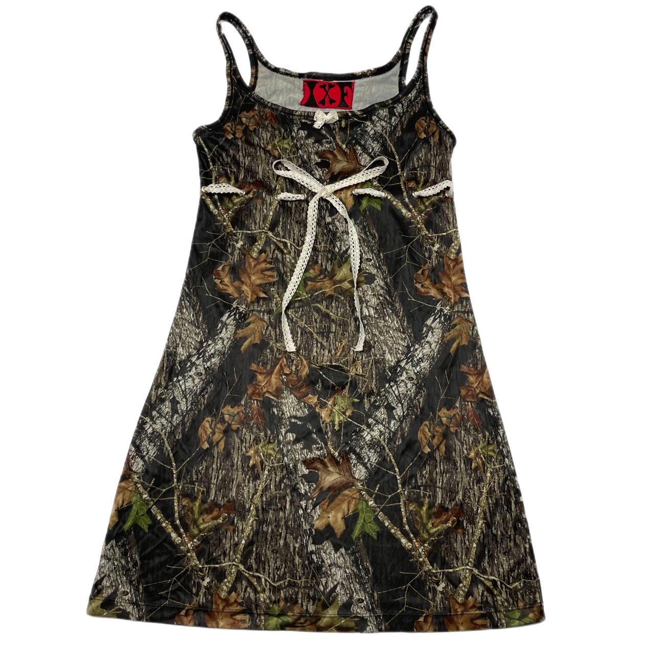 upcycled dollette Americana realistic camo Lacey... - Depop