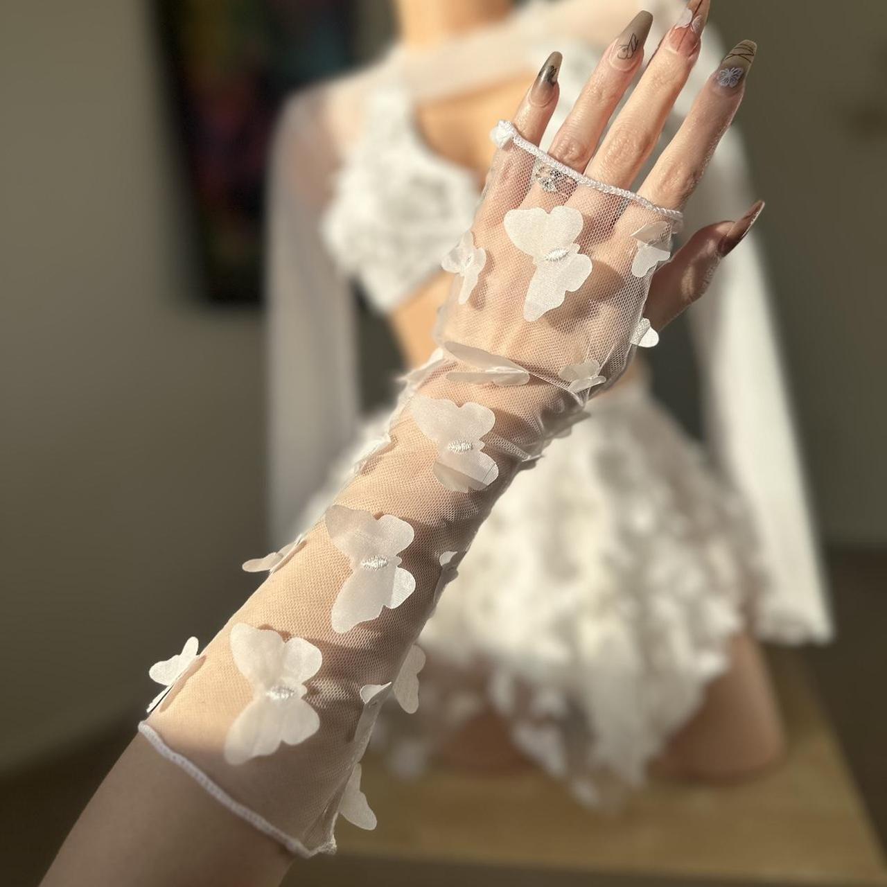 Heavenly Butterfly set 🕊️handmade rave outfit by... | Depop