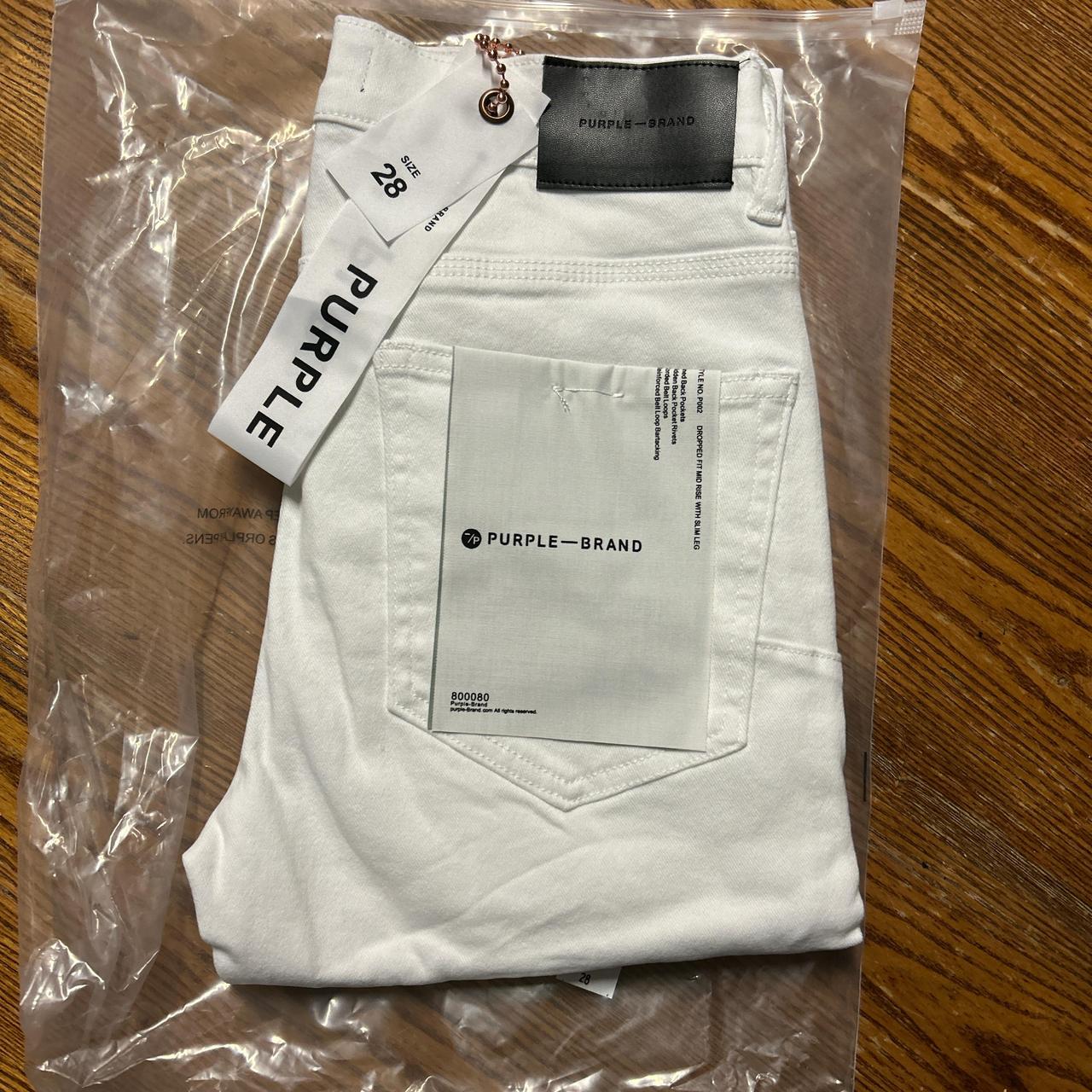 Purple brand white jeans, #jeans Sizes 28 30 32 34... - Depop