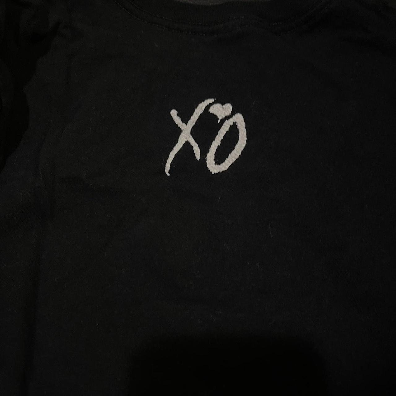 the weeknd abel tesfaye xo merch size small. graphic... - Depop