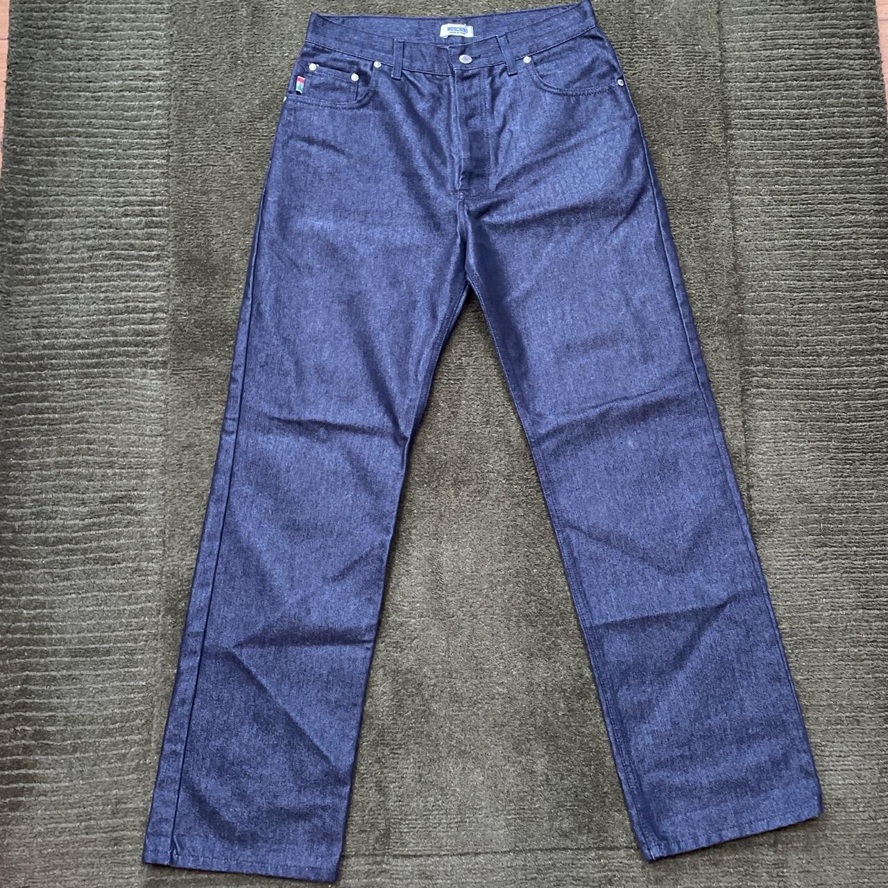 Moschino Peace Sign Jeans - Depop