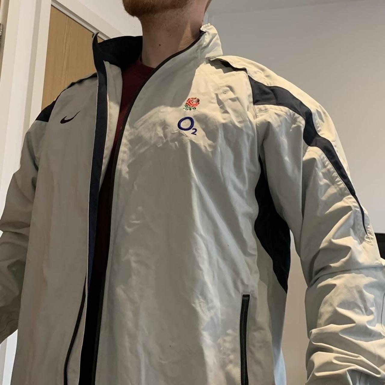 Official Nike England Rugby Windbreaker Jacket ... - Depop