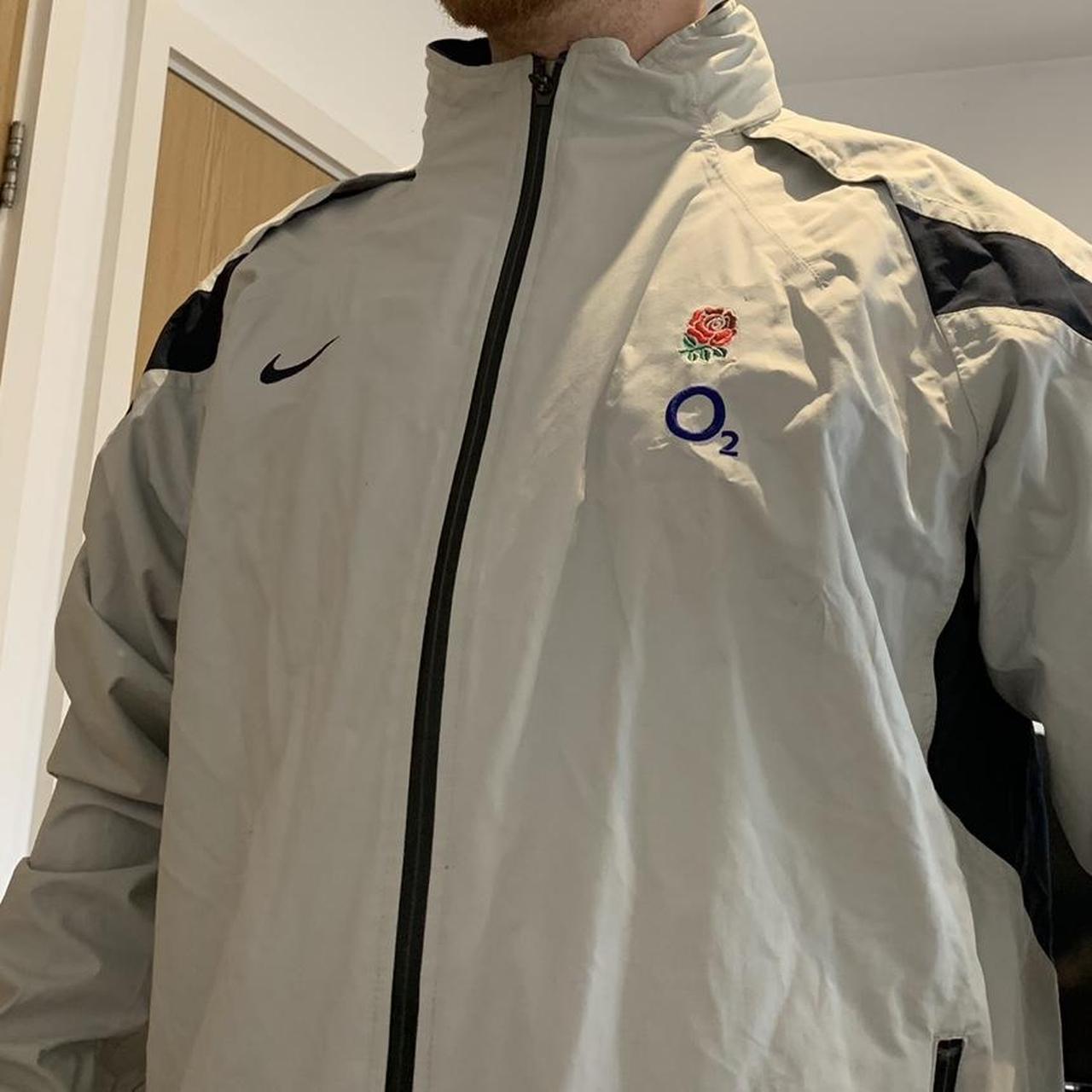 Official Nike England Rugby Windbreaker Jacket ... - Depop