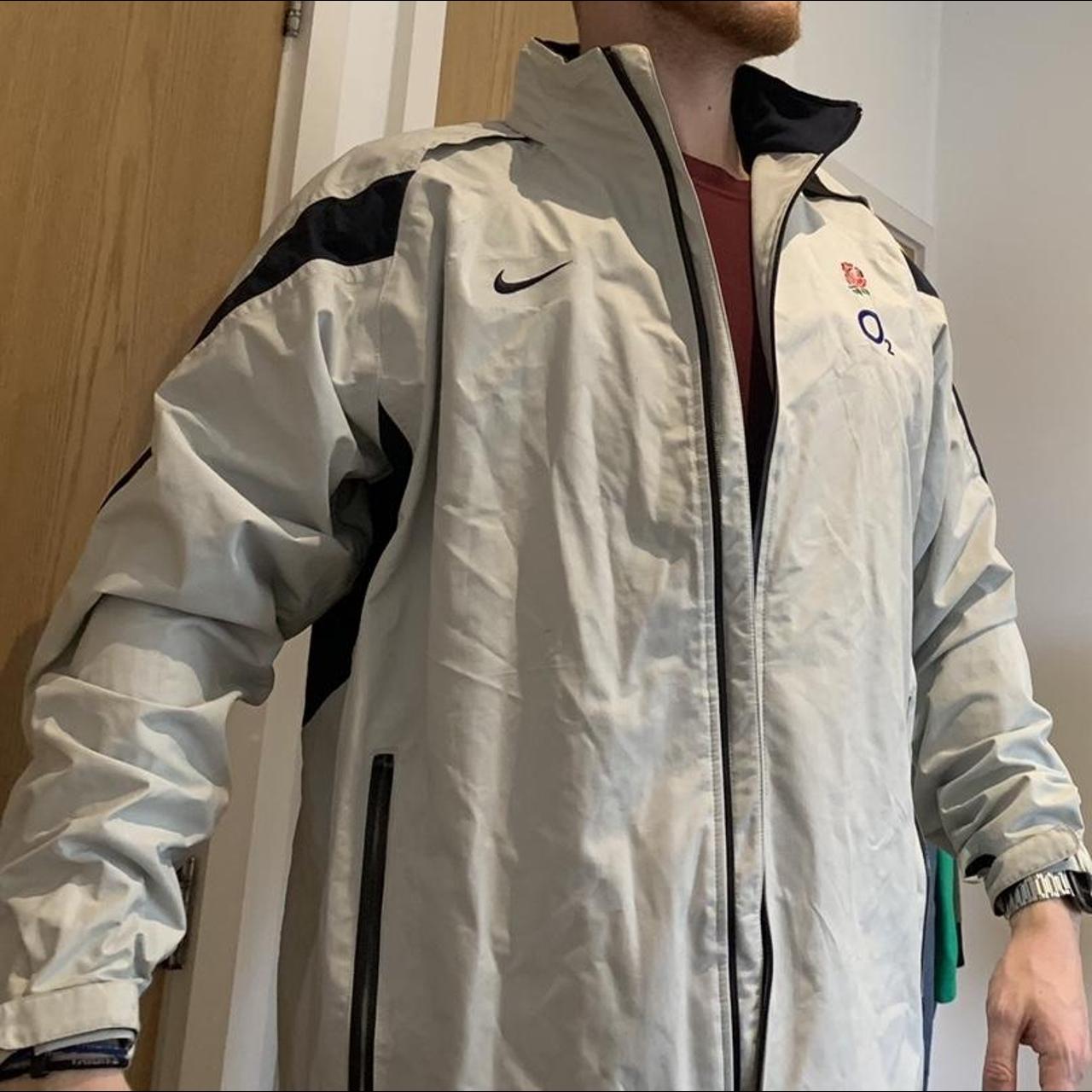 Official Nike England Rugby Windbreaker Jacket ... - Depop