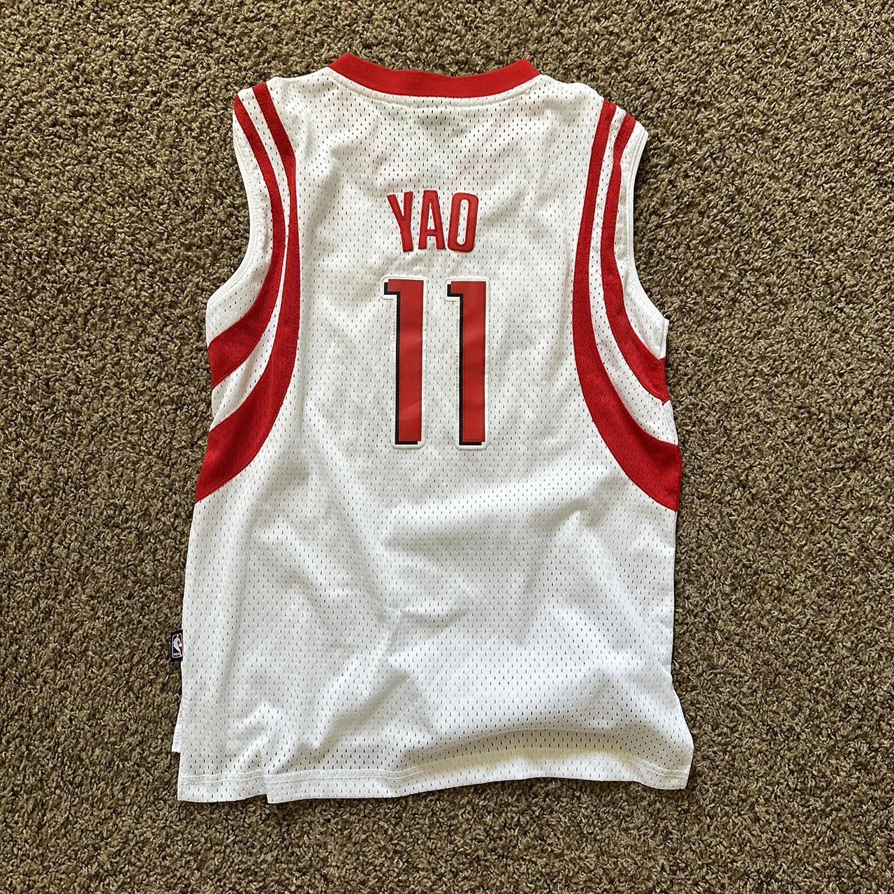 Reebok Yao Ming Jersey Almost brand new, size L in... | Depop