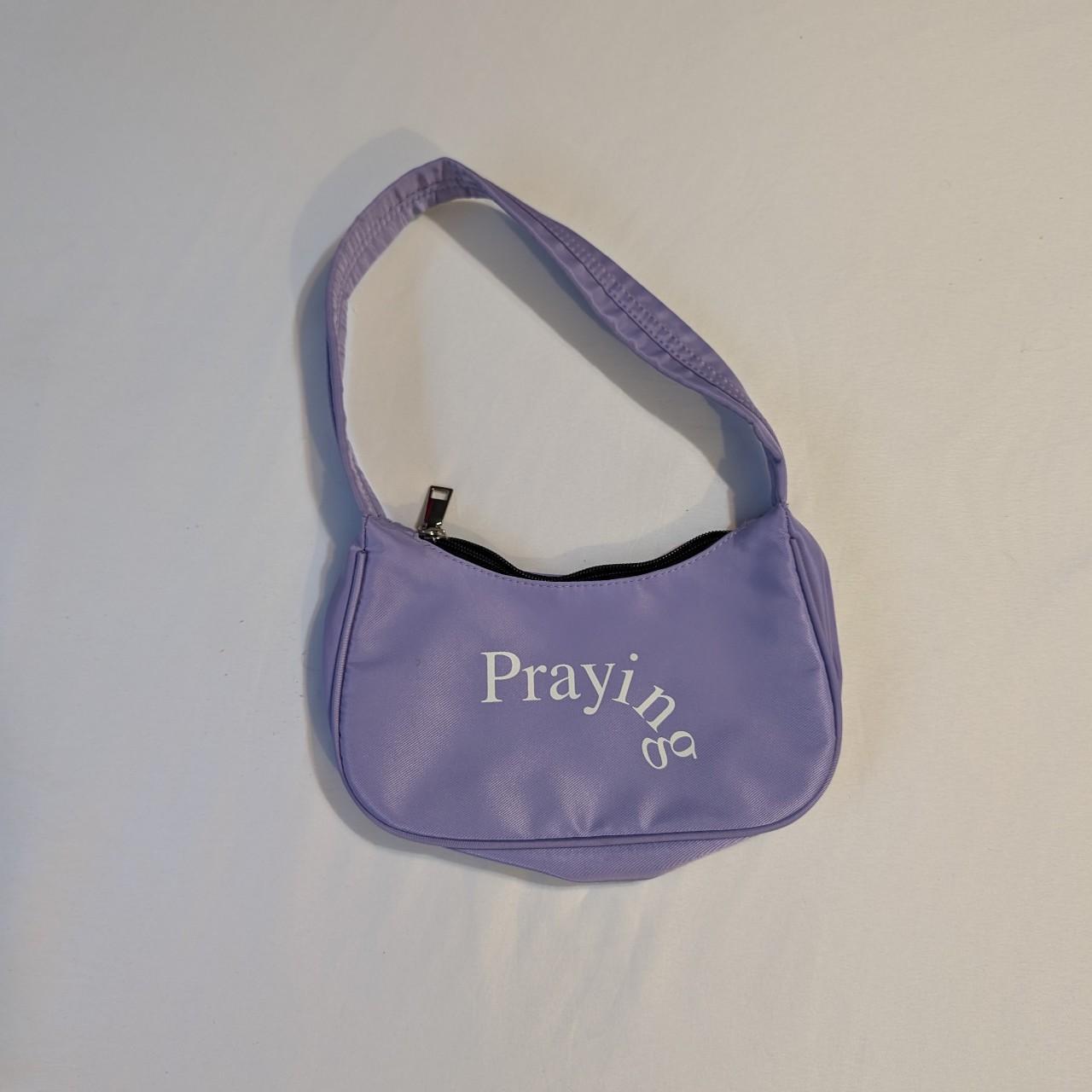 Praying statues lavender bag Brand new, never used... - Depop