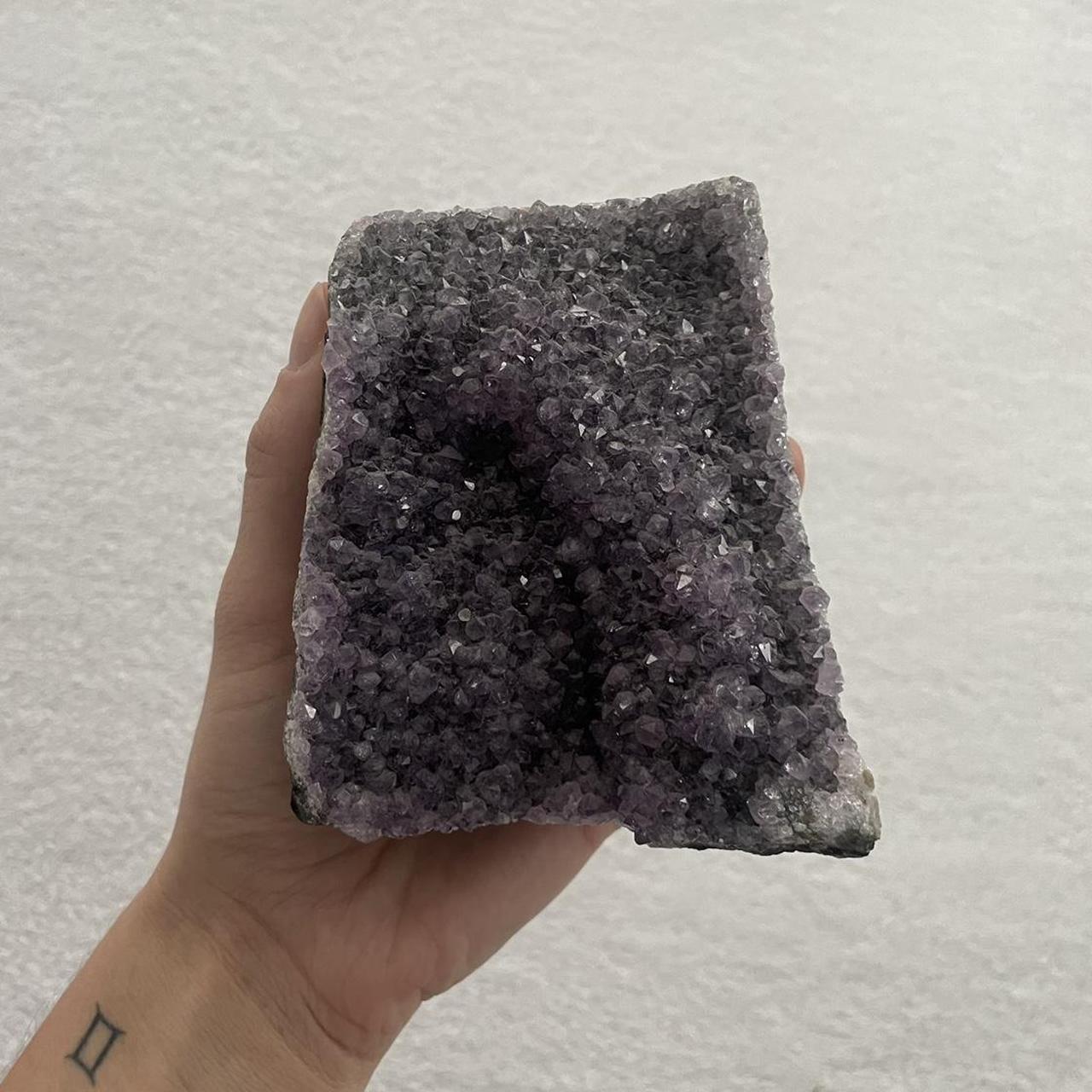 Amethyst Cluster Standing Freeform. Amethyst from... - Depop