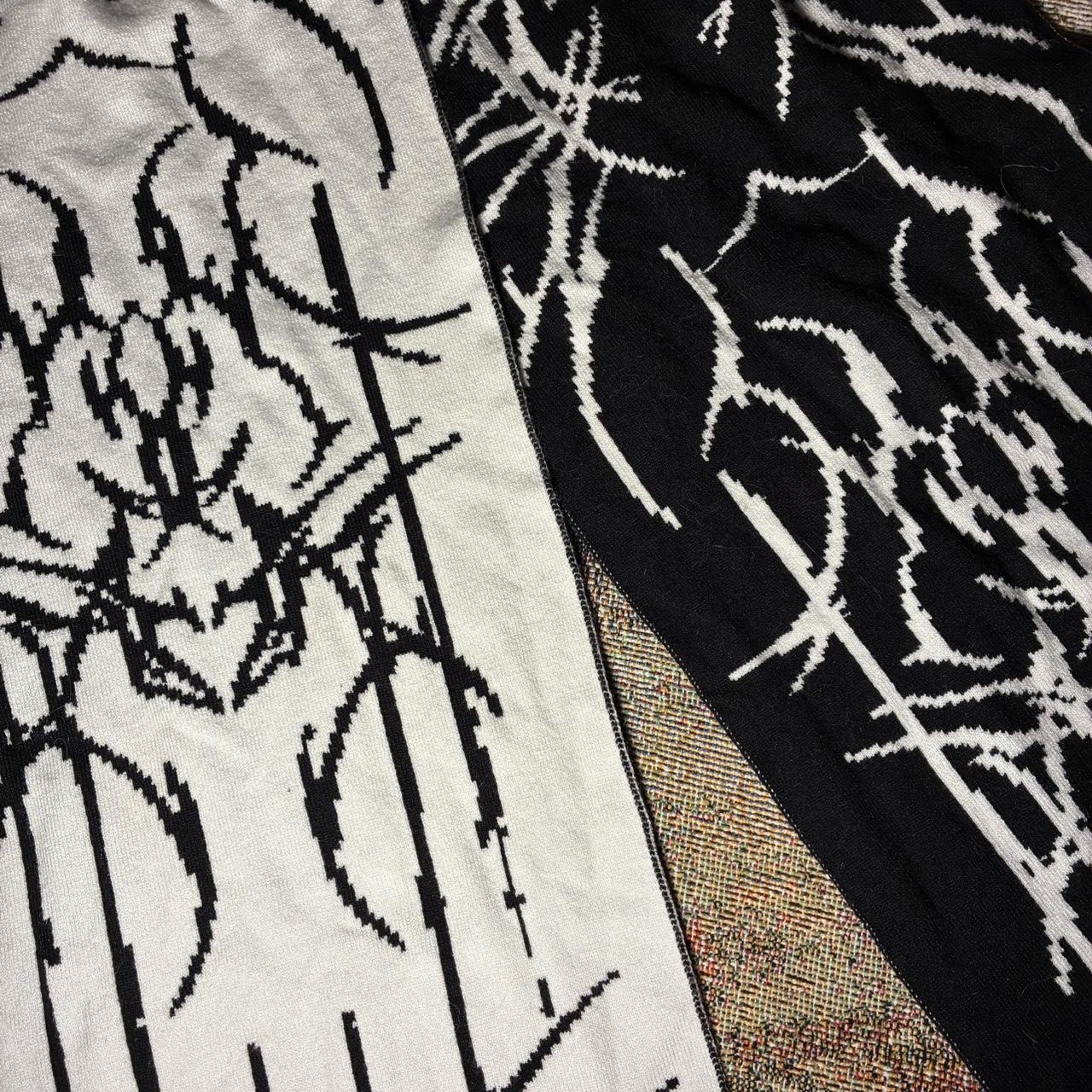 gothic cyber sigilism scarf #alternative #goth #emo... | Depop