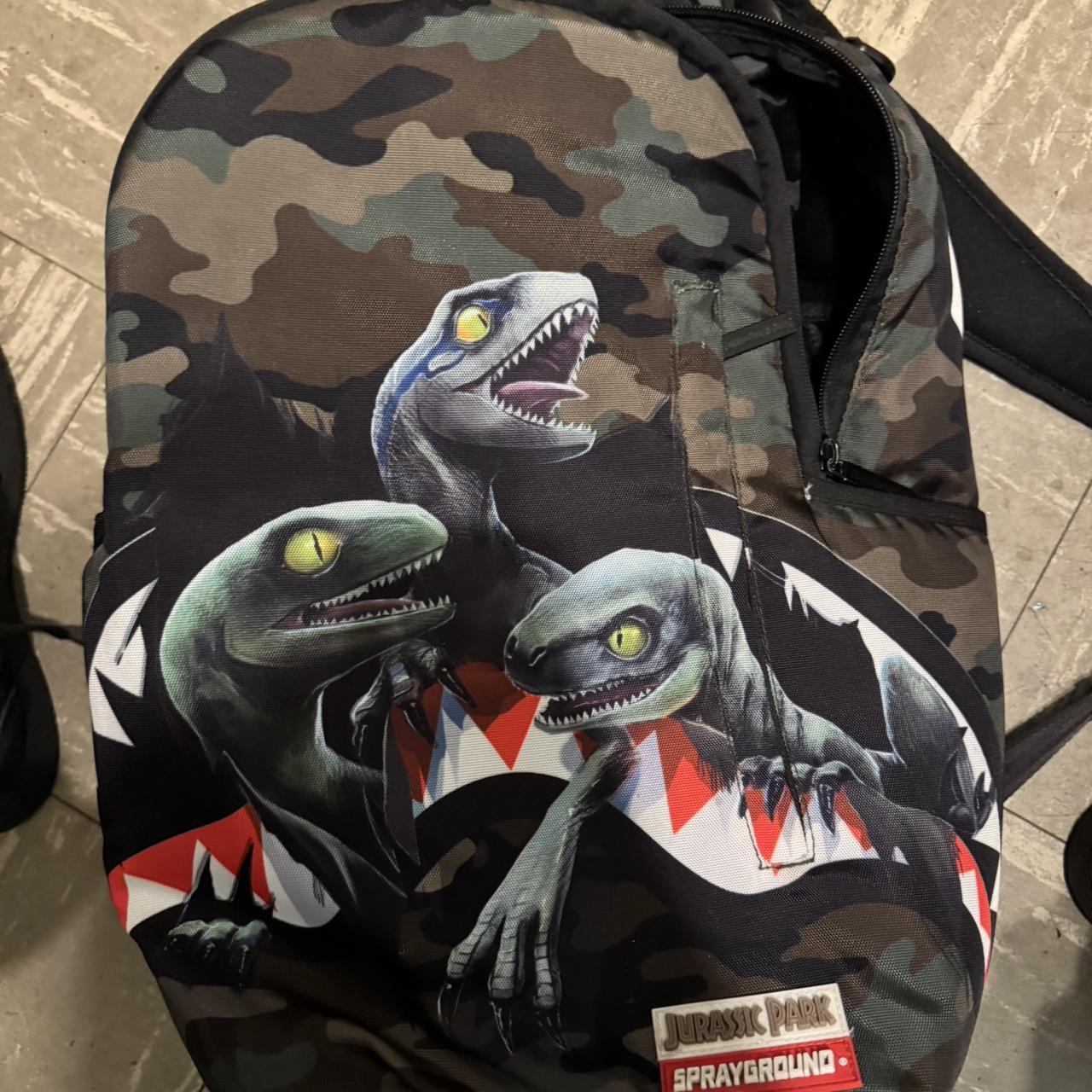Spray ground Jurassic World backpack #JurassicWorld - Depop