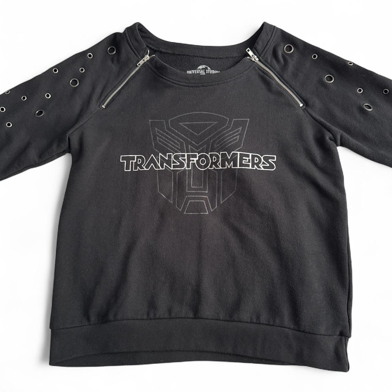 Universal Studios Transformers Sweatshirt with... | Depop