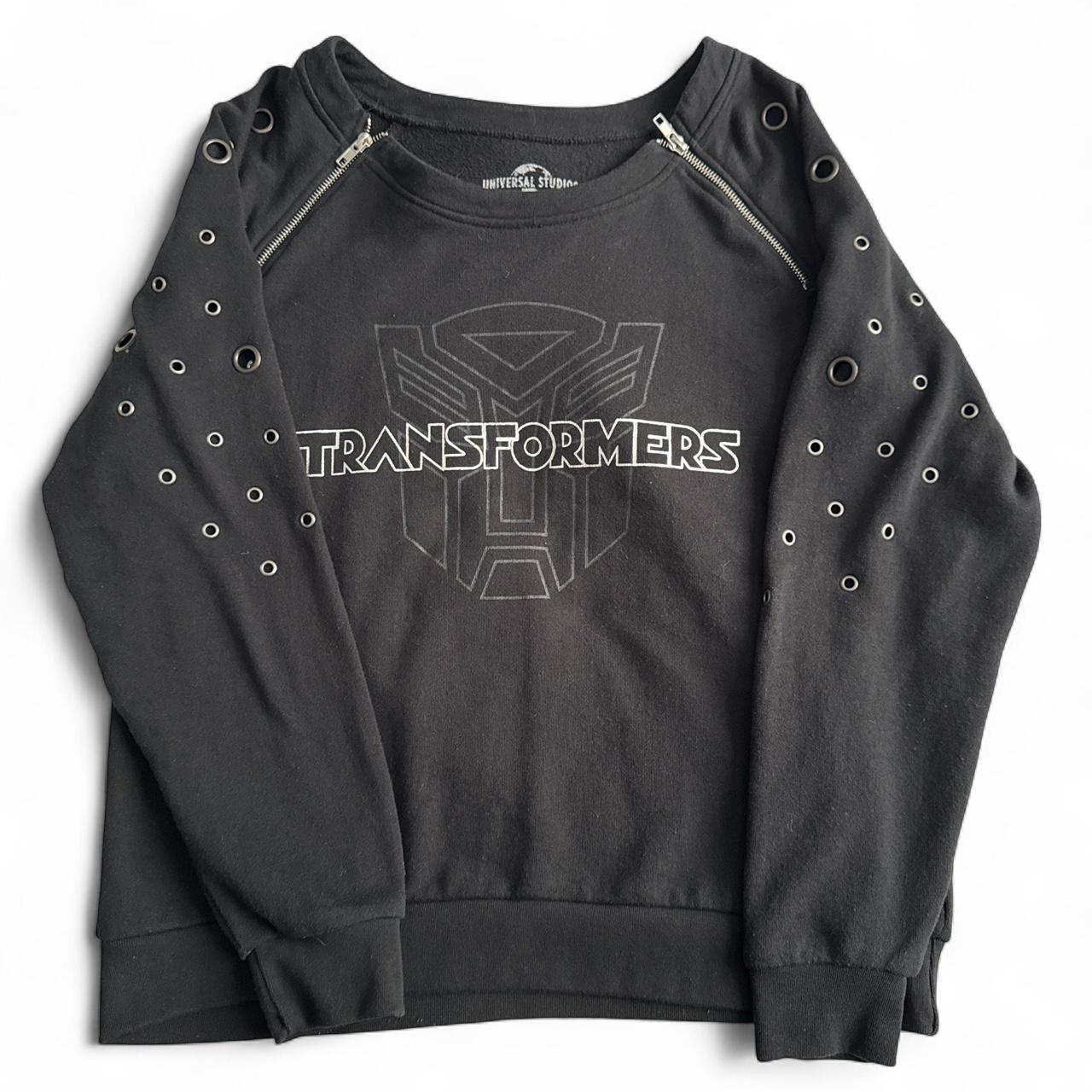 Universal Studios Transformers Sweatshirt with... | Depop