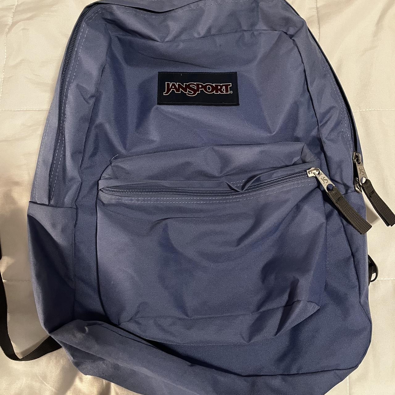 Blue Jansport Back Pack - Depop
