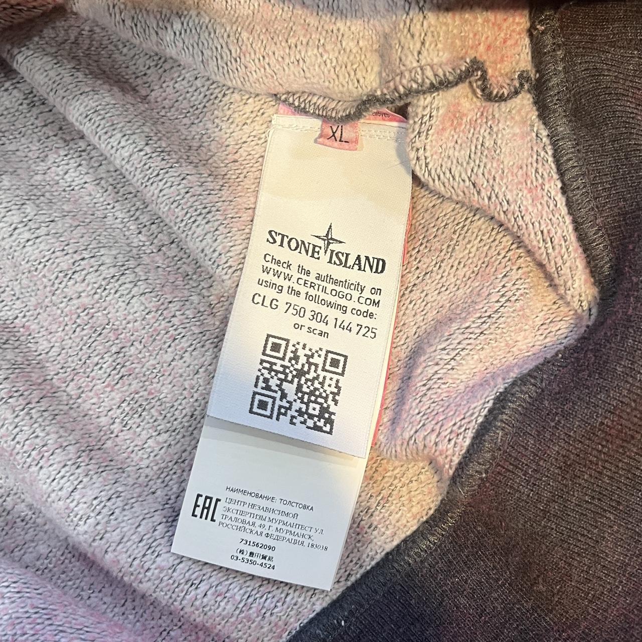 Deadstock purple Stone island Dust Treatment Hoodie.... - Depop