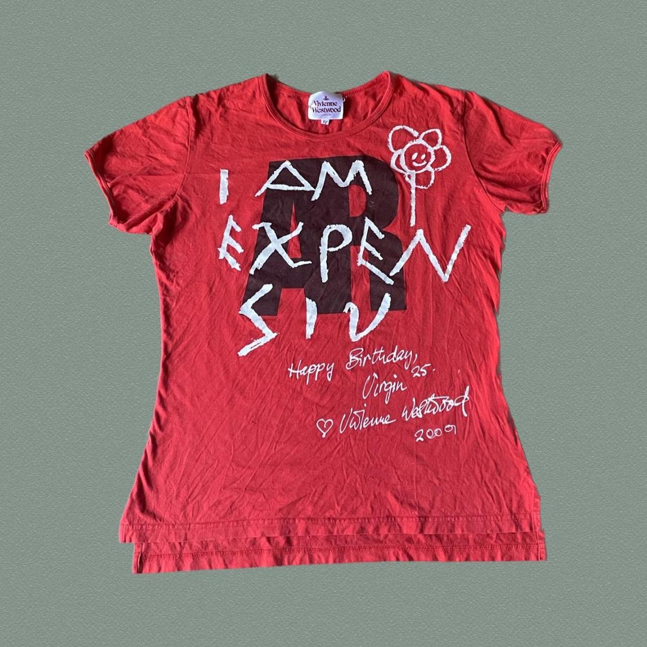 ️red vivienne westwood tee ️ super rare vivienne... - Depop