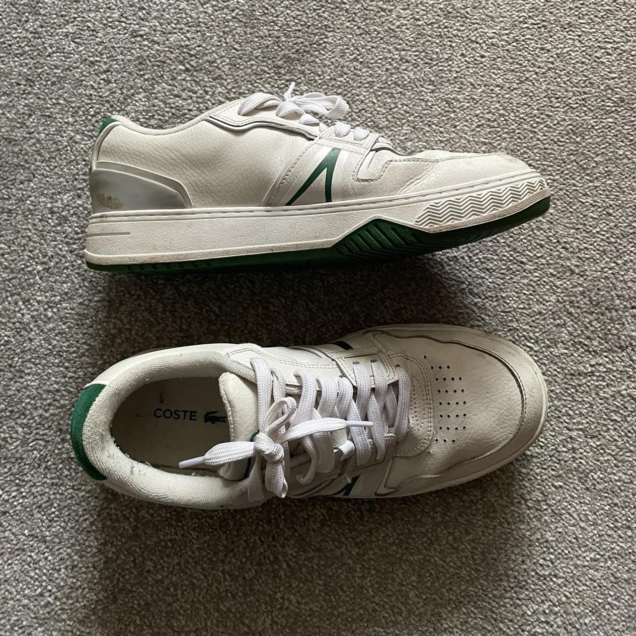 Size 10 Lacoste trainers, good Air Force 1... - Depop