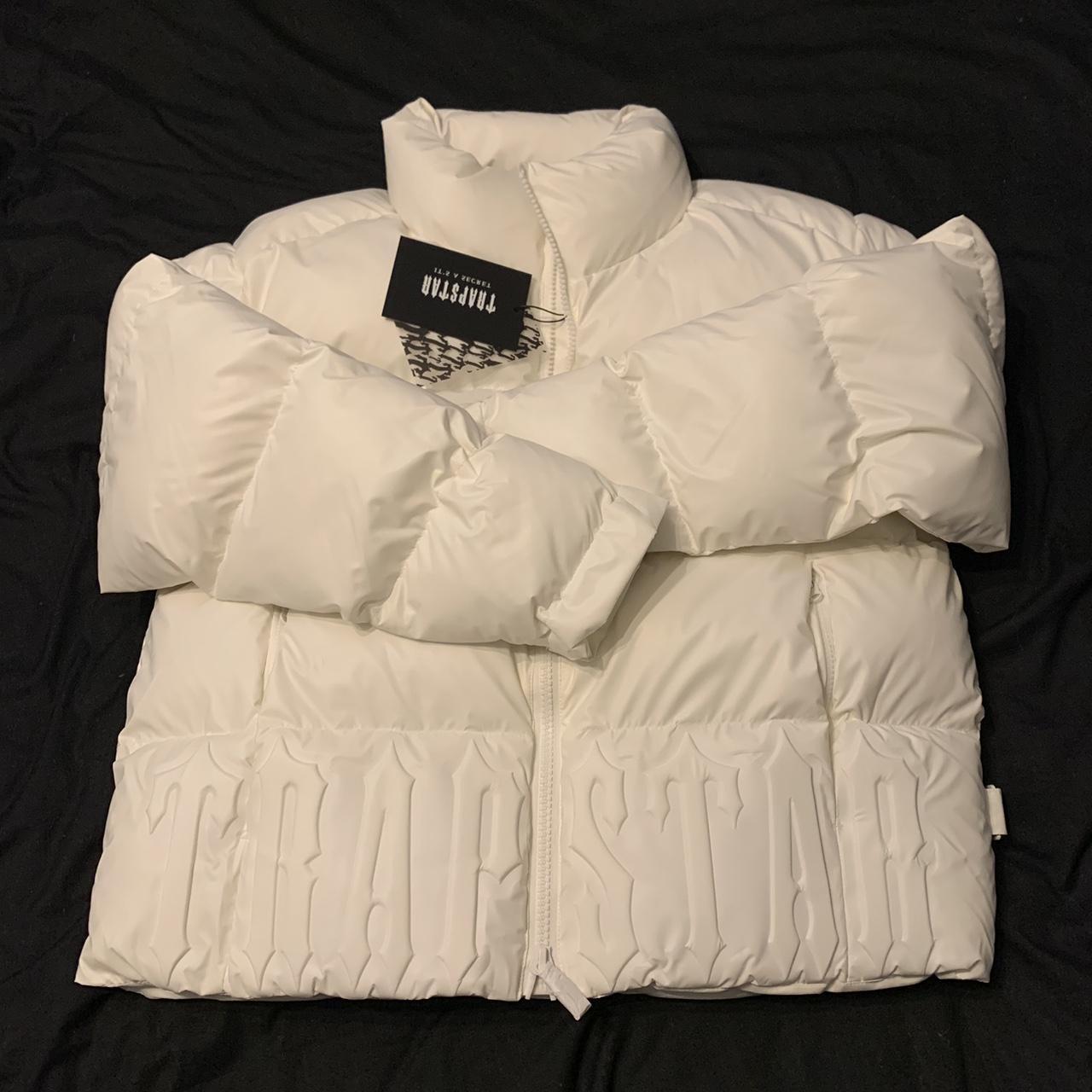 Trapstar Men's White Jacket | Depop