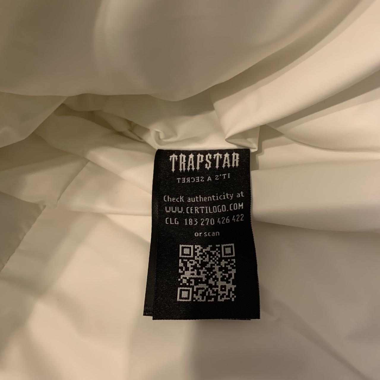 Trapstar Men's White Jacket | Depop