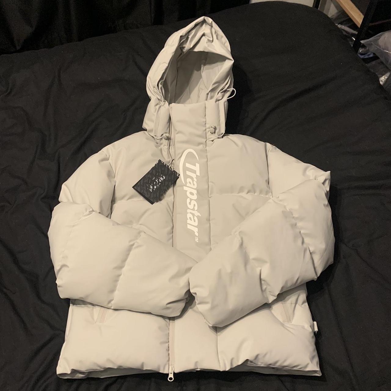 Trapstar Hyperdrive Technical Puffer “Grey” - S -... - Depop
