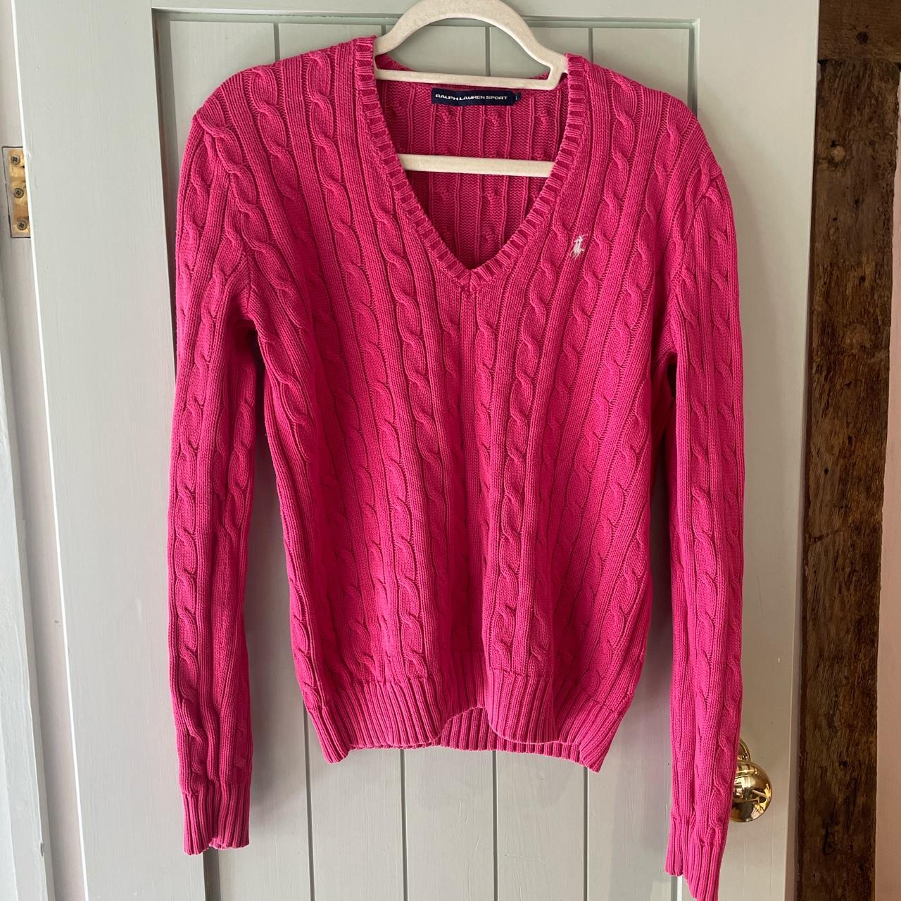 Ralph Lauren cable knit jumper - Depop