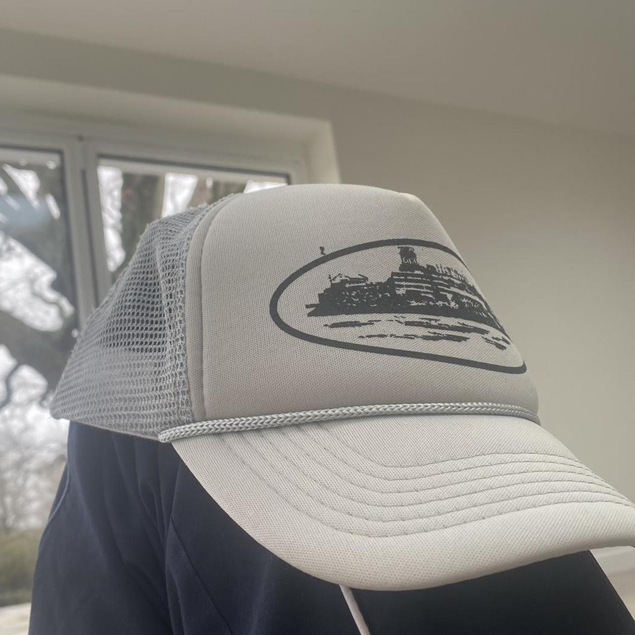 Corteiz Men's Blue Hat | Depop