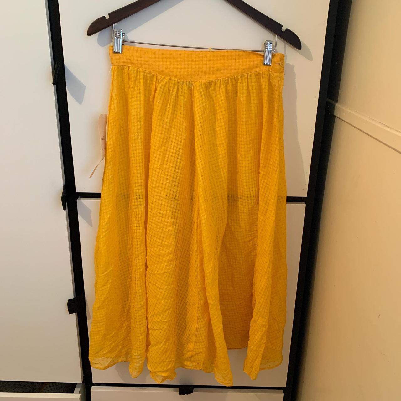 Vintage dead stock 70’s Adam Bennet bright sunflower... - Depop