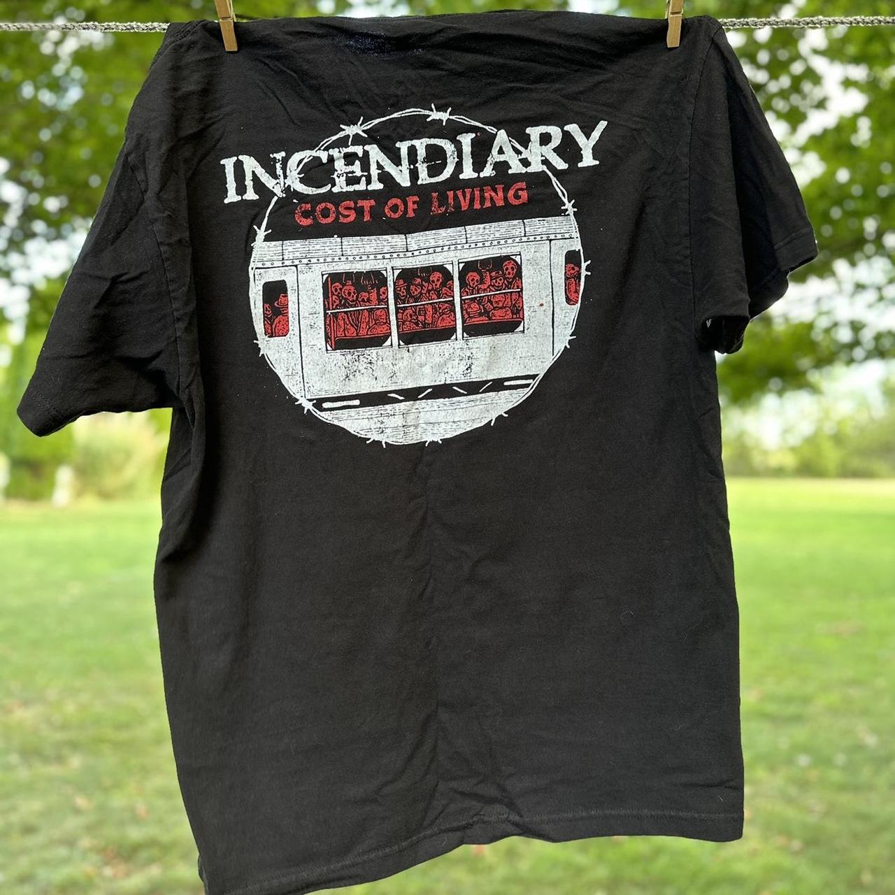 Incendiary band shirt size XL - Depop