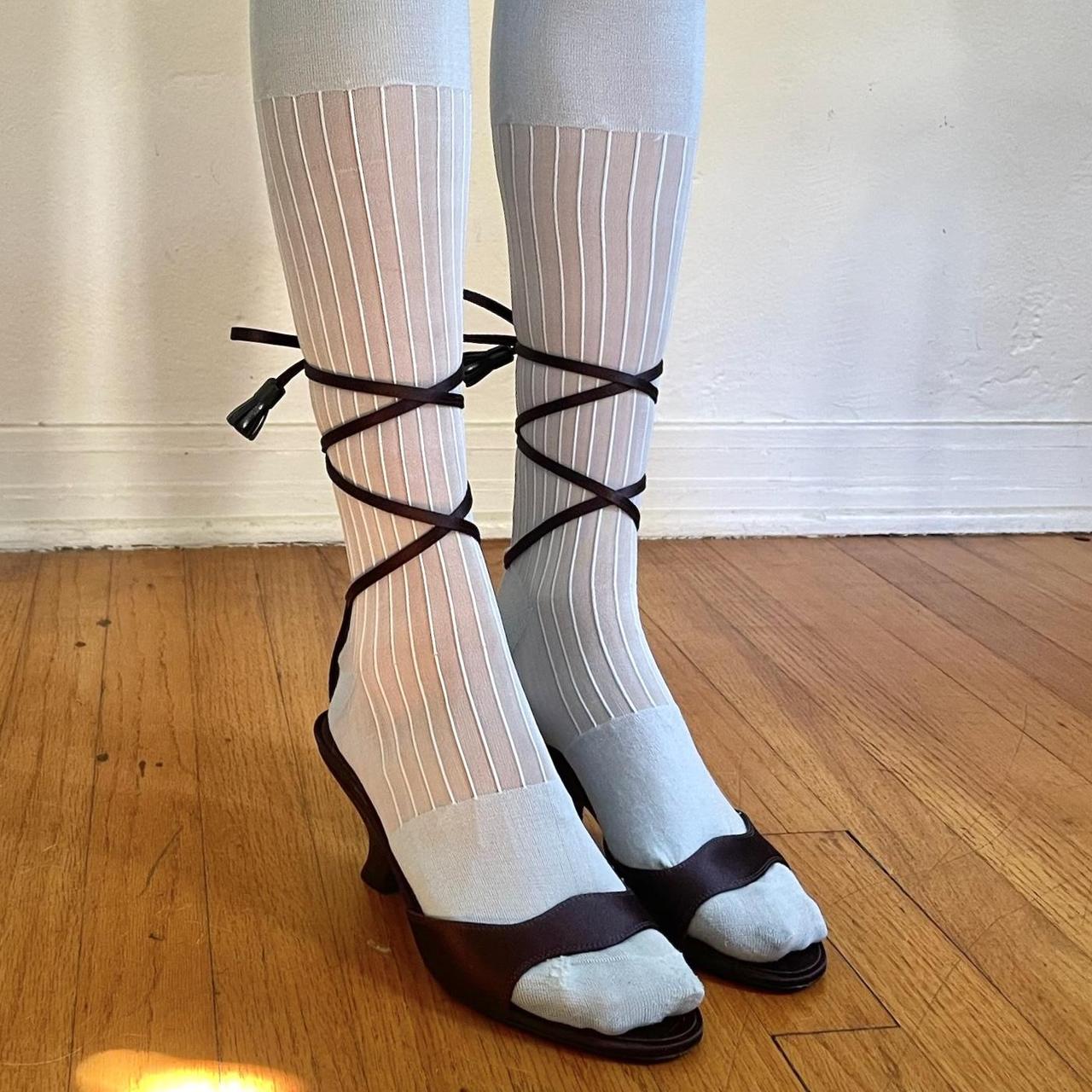 The Row “Charlotte” wedge kitten heel sandals One... - Depop