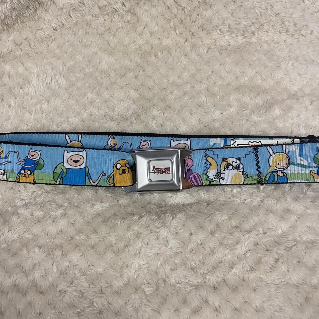 Adventure Time Buckle-Down Belt Good Condition,... - Depop
