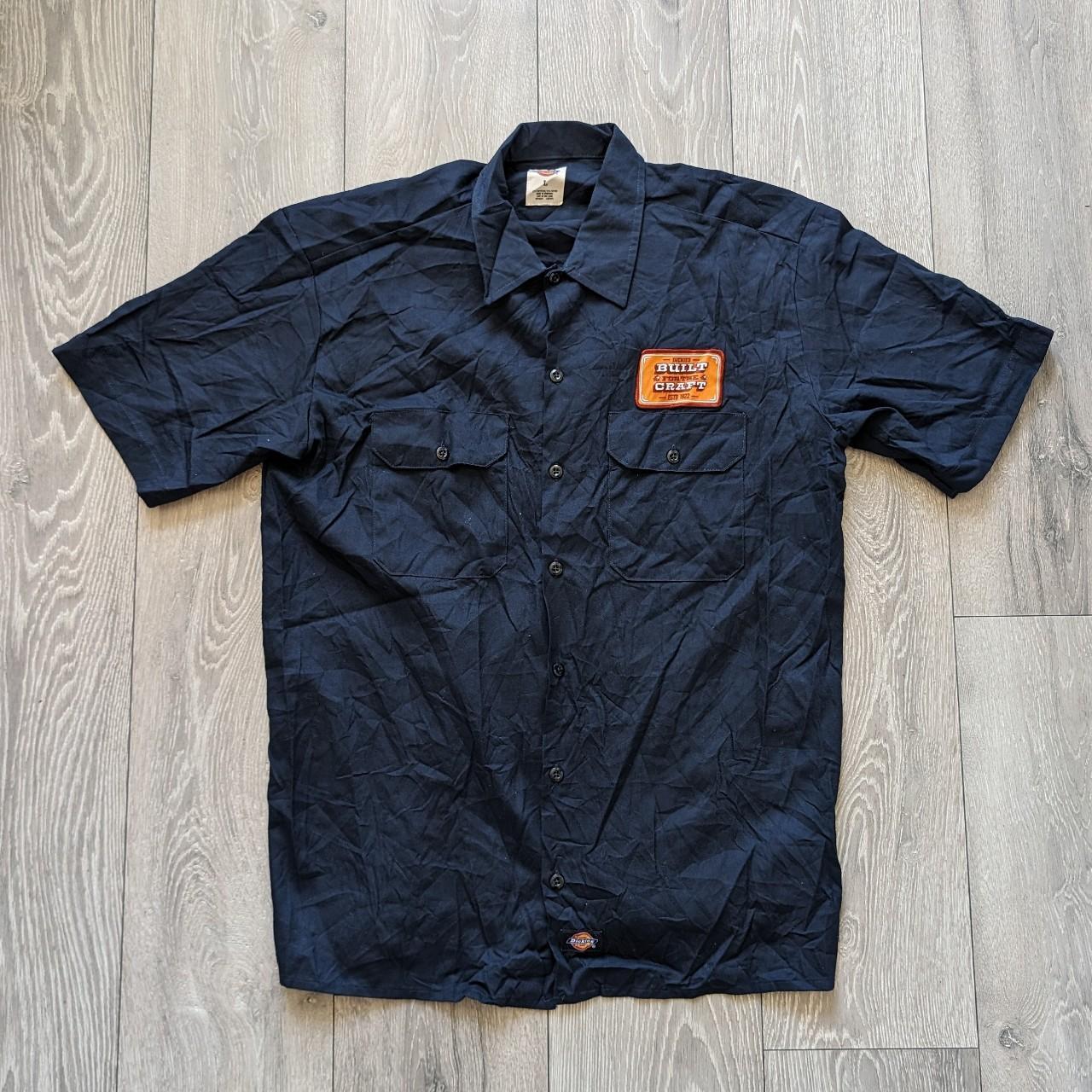 ☑️ Dickies Workwear Company Patch Branded Mechanic... - Depop