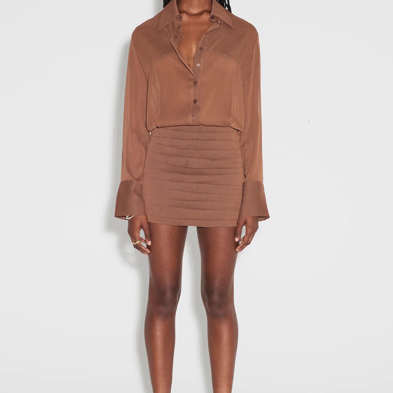 HANSEL & GRETEL | CARLISLE MINI DRESS CACAO Size:... | Depop