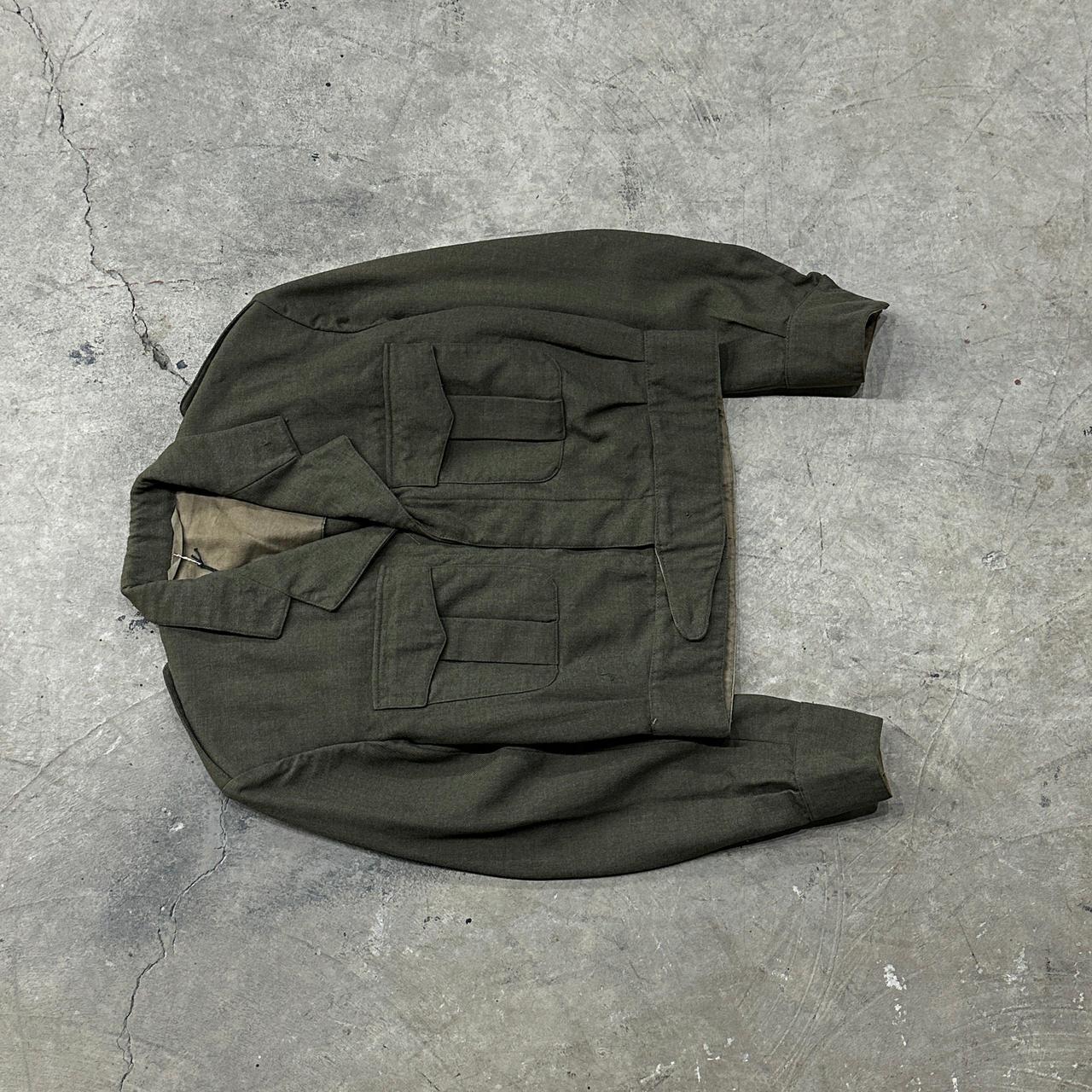 Vintage 1950s Us Army Wool Ike Jacket Tagged Depop
