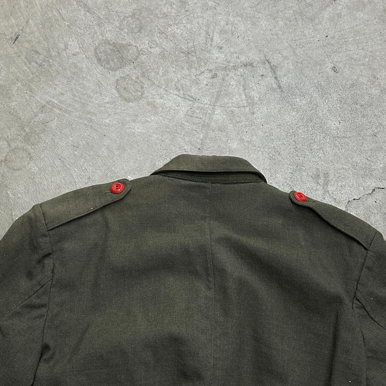 Vintage 1950s Us Army Wool Ike Jacket Tagged Depop
