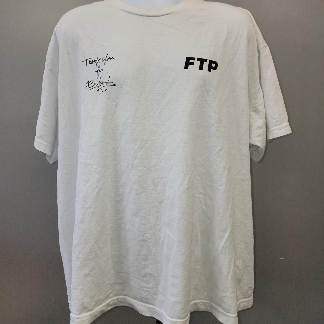 FTP Men's White T-shirt | Depop